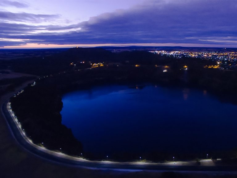 Solar LED Street Lighting System for Blue Lake | LEADSUN