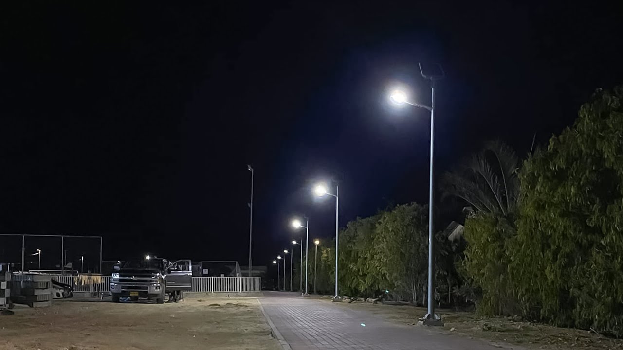 Pathway Street Lighting System Installed by Leadsun Israel - Leadsun Global